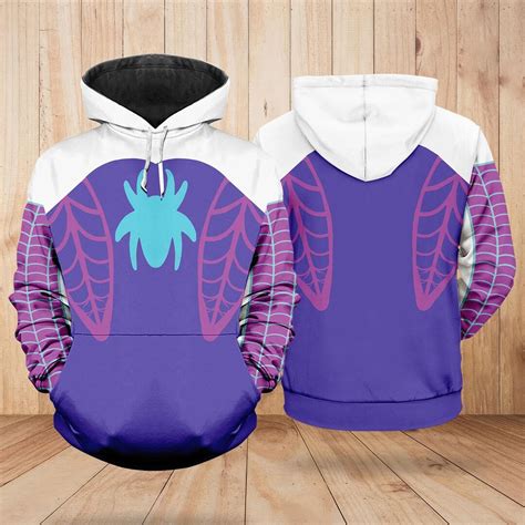 Spider Gwen Hoodie Gwen Stacy Spider Sweatshirt Disney Spider Gwen