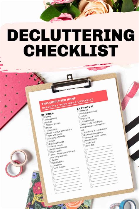 the best declutter your home checklist when you re overwhelmed by a