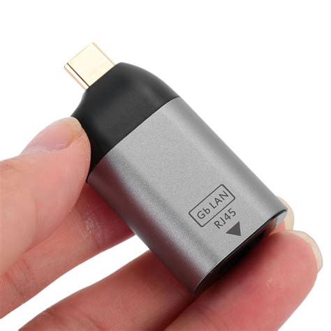 Перехідник Type C Rj45 Ethernet мережева карта для інтернет зєднання Addap Uc2rj45 01 купити в
