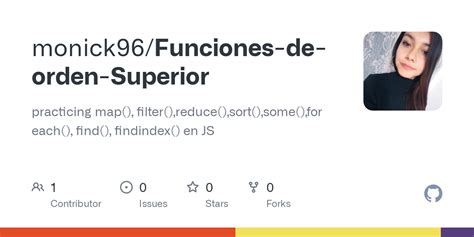 Github Monick96funciones De Orden Superior Practicing Map Filter