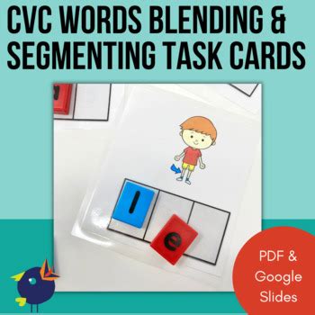 Blending Segmenting CVC Words Phonemic Awareness Activities PDF Google Slides