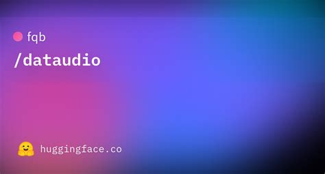 Fqb Dataudio · Datasets At Hugging Face