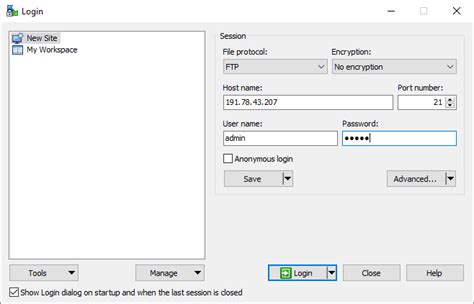 Verifying Ftp Server Functionality With Winscp