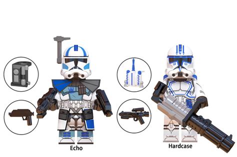 Набор минифигурок Звездные войны Штурмовики совместимы с конструкторами лего 2шт 4 5см пакет