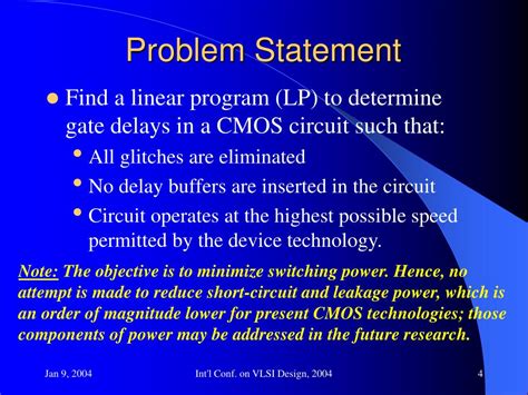 ppt cmos circuit design for minimum dynamic power and highest speed
