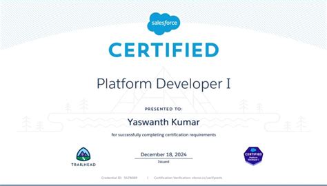 Yaswanth Kumar On Linkedin Im Happy To Share That Ive Obtained A New