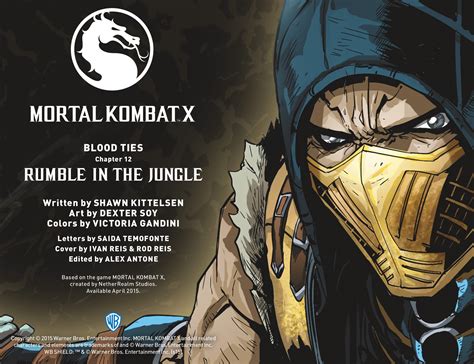 Read Online Mortal Kombat X I Comic Issue 12