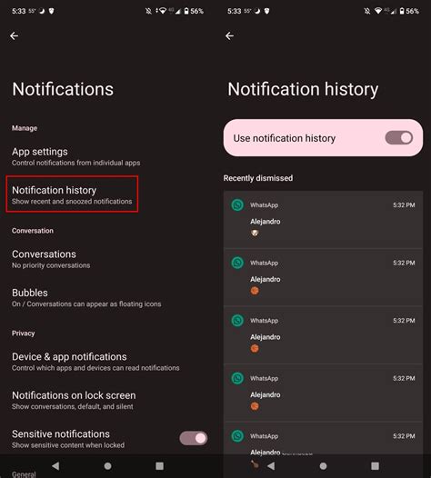 How To View Your Android Notification History Blog Creative Collaboration