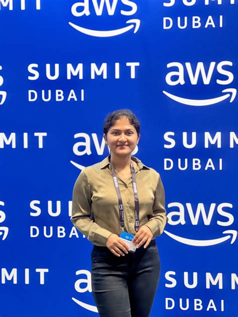 Sushmitha Poojary On Linkedin Awssummit Aws Genai Dataanalytics