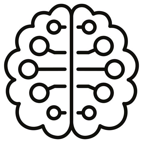 Machine Learning Model Icon Line Vector Illustration 37328765 Vector