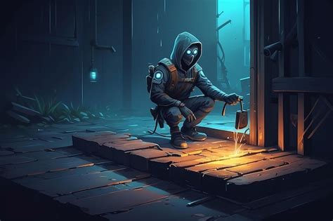 Premium Ai Image Forgot Password Concept Illustration