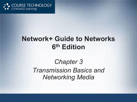 Network Guide To Networks 6th Edition