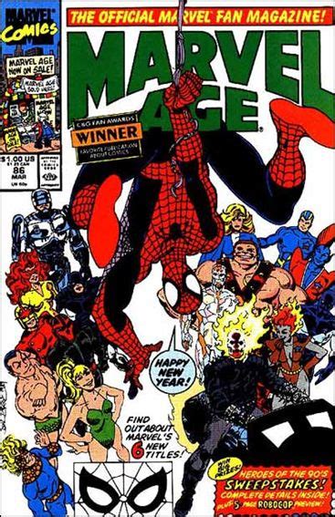 Marvel Age 1983 Issue 86