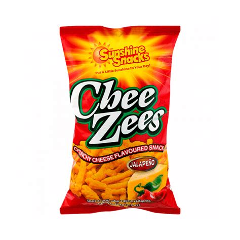 Chee Zees Jalapeño 225 G Sunshine Snacks