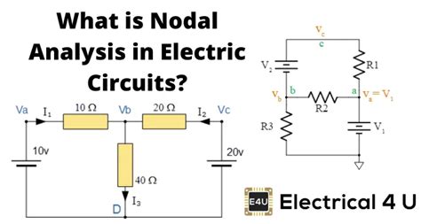 What Is Nodal Analysis A Step By Step Analysis Electrical4u