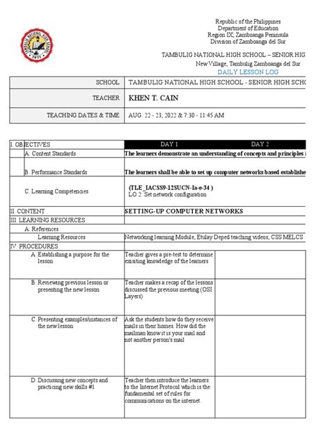 Week 2 Dll Css Pdf Ip Address Internet Protocols