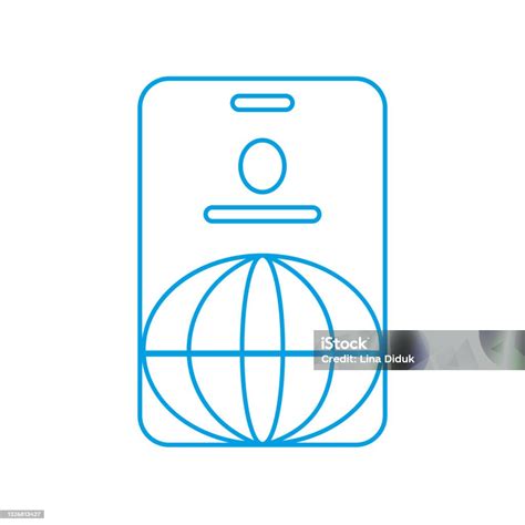 깨끗한 배경에서 격리 된 전화 로밍 아이콘 라인입니다 현대 스타일의 전화 로밍 아이콘 개념 그리기 아이콘 라인 웹 모바일 로고 앱 Ui 디자인에 대한 벡터 일러스트레이션 0