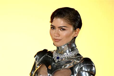 Zendaya Stuns At Dune 2 Premiere In See Through Robot Suit
