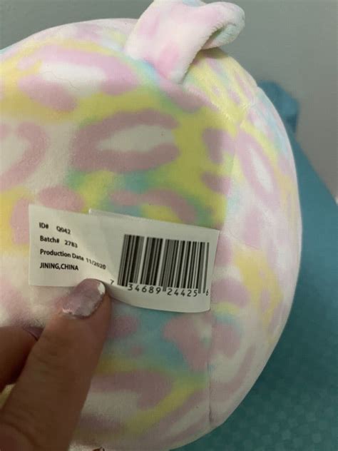 Squishmallow 8 Michaela The Pink Tie Dye Leopard 2020 Hard To Find Nwot 4740266349