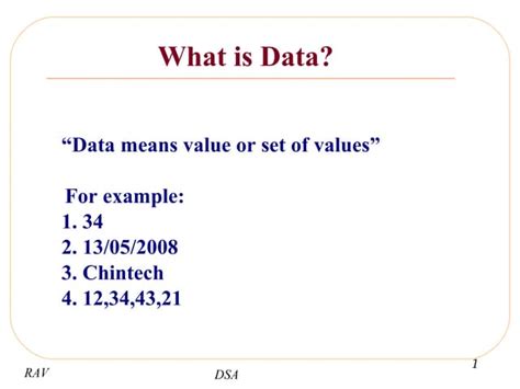 Data Structure Introduction Ppt