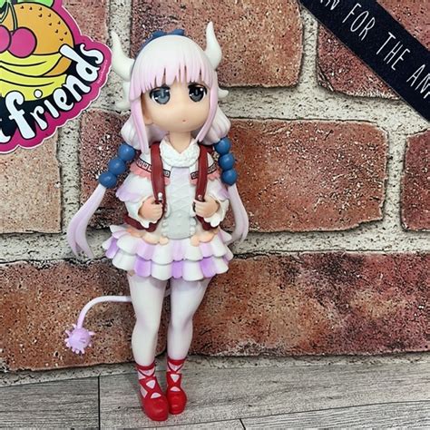 Ukaka Toys Anime Miss Kobayashis Dragon Maid Kanna Kamui Pvc Figure Poshmark