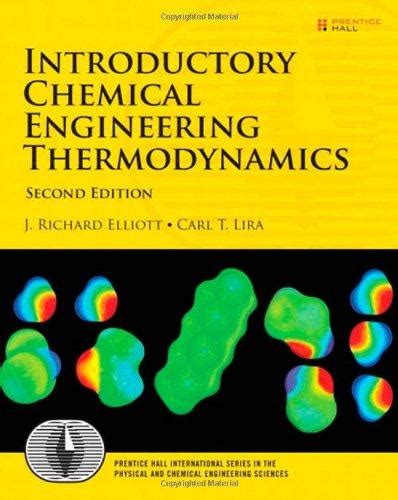 Introductory Chemical Engineering Thermodynamics 2nd Edition Prentice Hall International