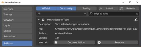 GitHub Andyp Blender Addon Tutorial Code For Article Appearing In Wireframe Magazine