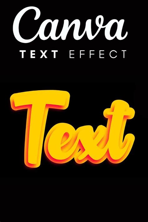 Canva Text Effect En 2024 Disenos De Unas Gráfico Publicidad