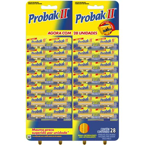 Aparelho Probak Ii Laminas Gratis 2un 1x30un Distribuidora Campos