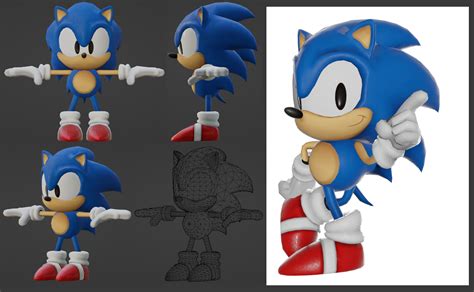 How To Make A Sonic Model In Blender At Margaret Cavanaugh Blog