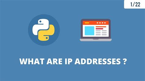 Basics Of Networking 1 Introduction To Ip Addresses Youtube
