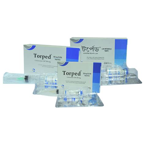 Torped 1 Gm 10 Ml Injection টর্পেড ১ গ্রাম ১০ মি লি ইঞ্জেকসন