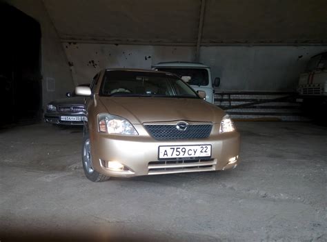 Ну вот и расстались мы с Золотым — Toyota Corolla Runx 1 5 л 2002 года продажа машины Drive2