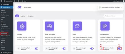 How To Use Academy Lms Assignment Academy Lms