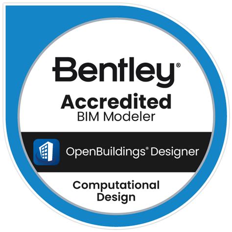 Bentley Accredited Bim Modeler Computational Design Modeling With