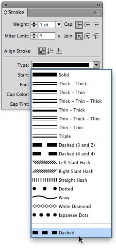 Setting A Dash Stroke With Exact Gap And Dash Values In Indesign Creativepro Network
