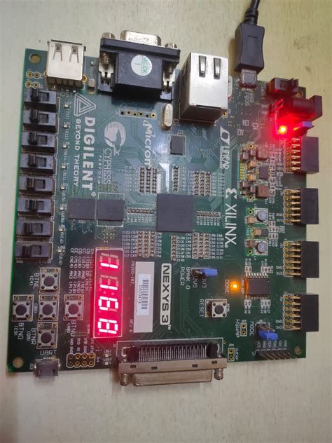 Splitting Up A Number And Showing Them On The Nexys 3 Board Seven Segment Led Screen Rverilog