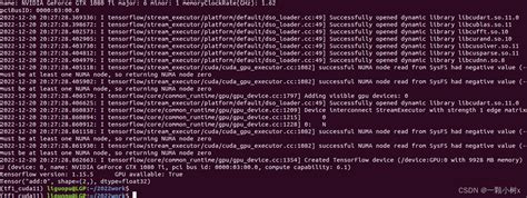 Tensorflow1 搭建cuda11cuda111对应tensorflow Csdn博客