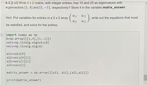 Solved Whats Wrong With This Code Error Says Ufunc Chegg Com