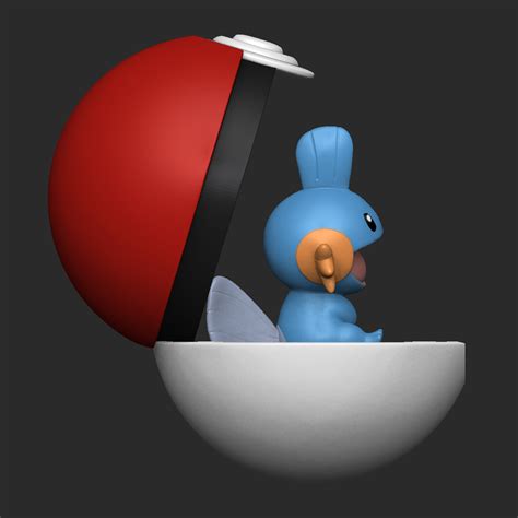 Free Obj File Mudkip Cute Free 3d Print Model 🆓 ・3d Printable Design To Download・cults
