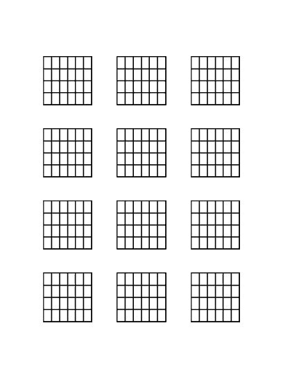 Seven String Guitar Chord Diagrams StaffPaper Net
