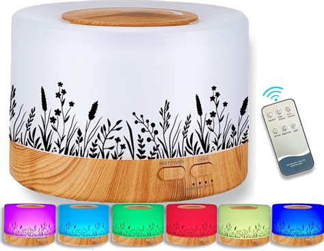 Large Aroma Diffuser With An Elegant Design Remote Control