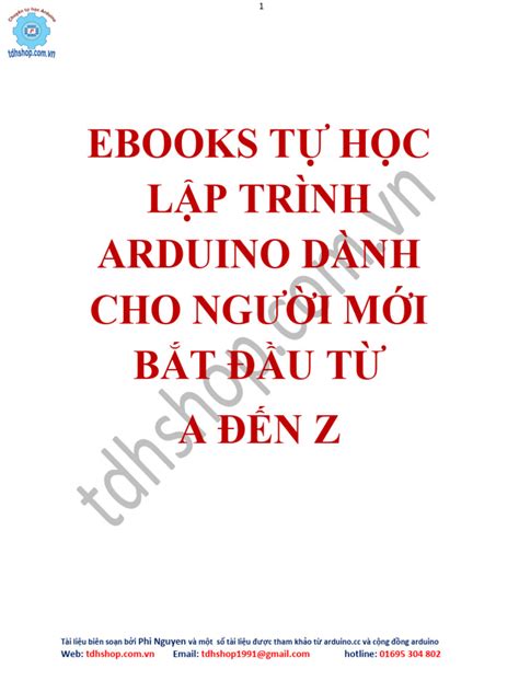 Tự Học Arduino Pdf