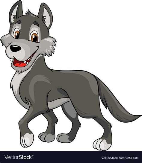 Волк картинка для детей на прозрачном фоне