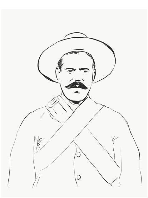 Pancho Villa Dibujo