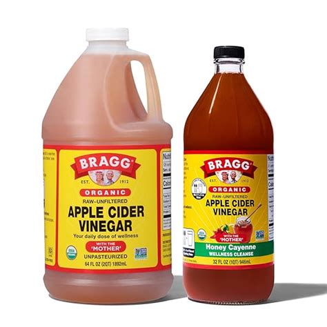 Bragg Organic Apple Cider Vinegar With The Mother 64 Fl