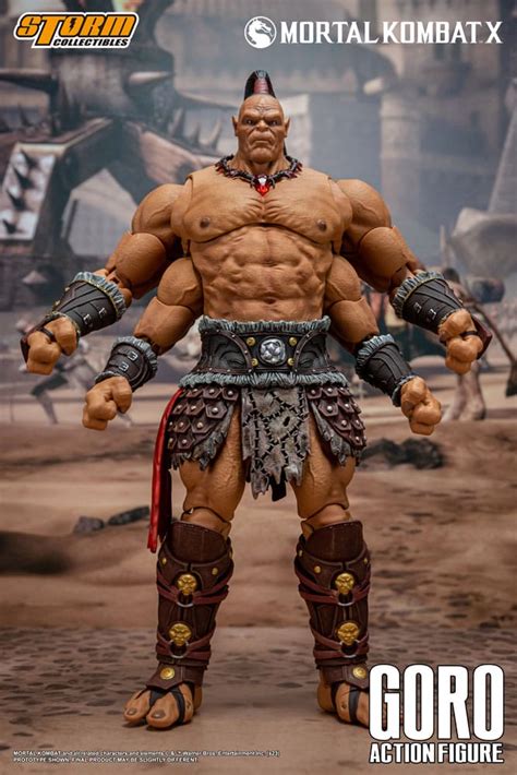 Mortal Kombat Action Figure 112 Goro 18cm Hobby Figures