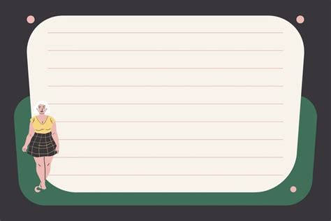 Templates Black Illustrated Character Linktree Background