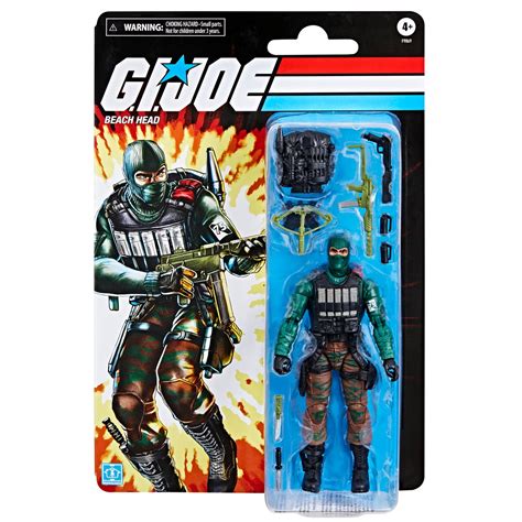 Gi Joe Classified Series Retro Cardback Beach Head 6 Inch Action Figure