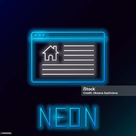 빛나는 네온 라인 텍스트가 있는 매달린 기호 온라인 판매 아이콘은 검은색 배경에 분리되어 있습니다 Sale이라는 문구가 있는 간판 다채로운 개요 개념입니다 벡터 간판에 대한